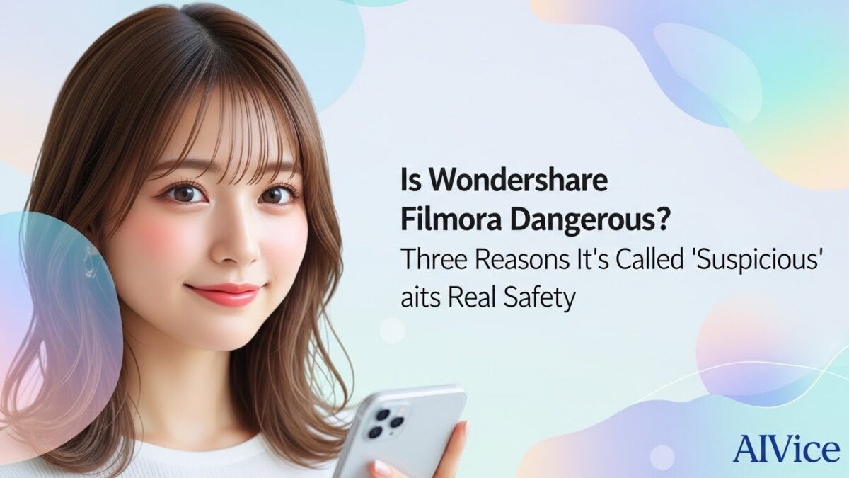 Wondershare Filmoraは危険？「怪しい」と言われる3つの理由と本当の安全性